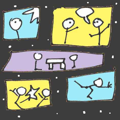 Science Fiction Drawing 104: Laying Out the Action | Dan Gogh's Magic ...