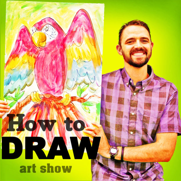 How to Draw Art Show | Dan Gogh's Magic and Art